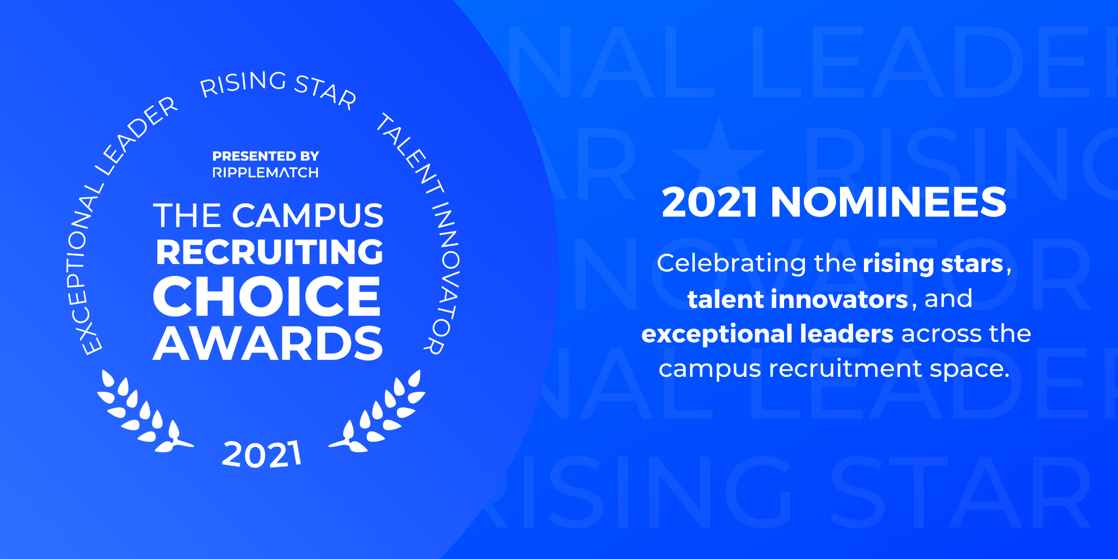 The Campus Recruiting Choice Awards - 2021 Nominees